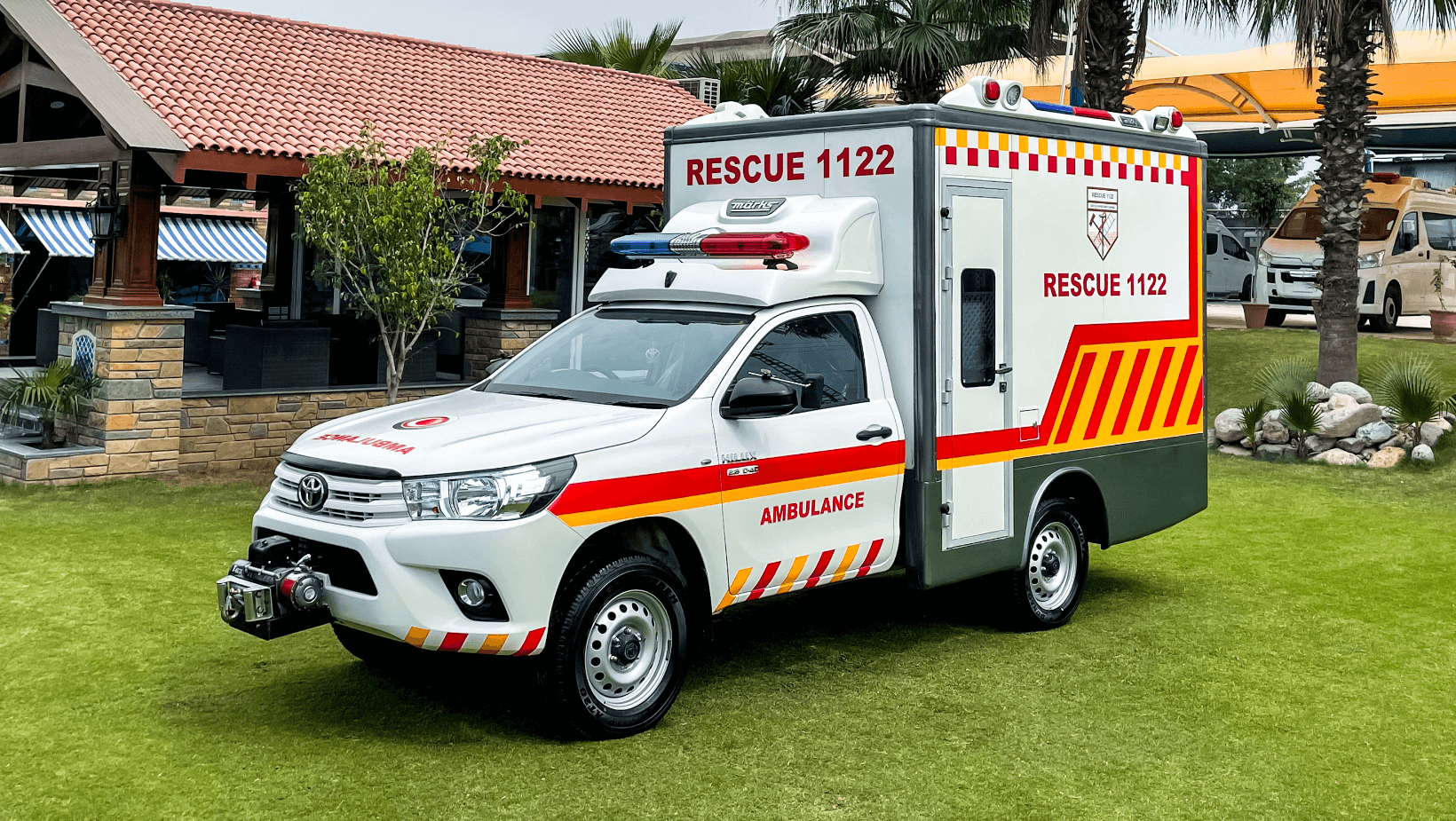 Fully Equipped Ambulance Price in Pakistan - Marks