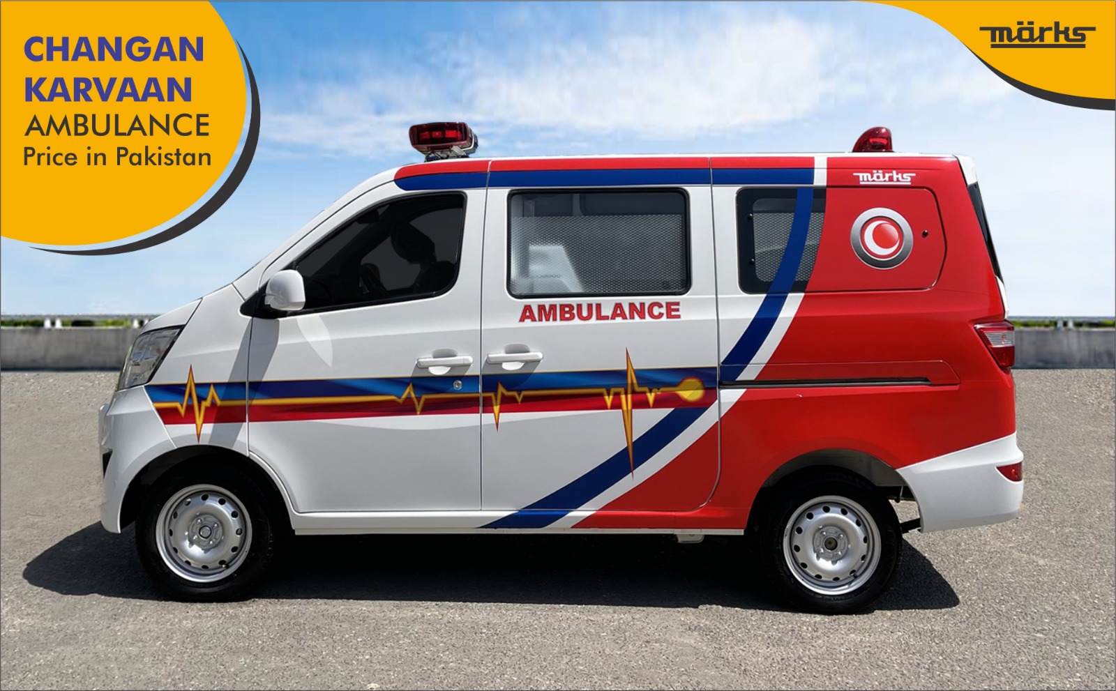 Changan Karvaan Ambulance Price in Pakistan - Marks