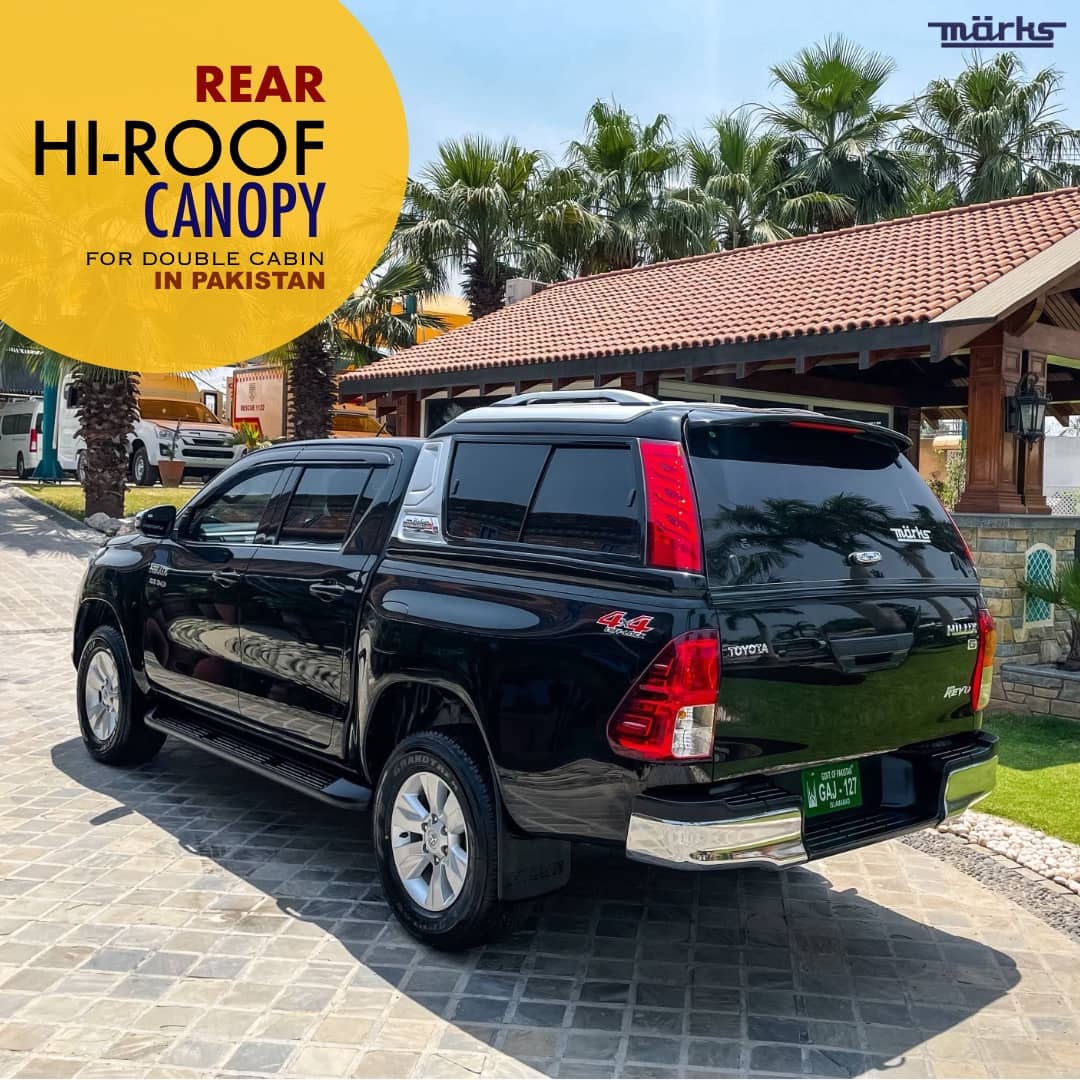 Hi Roof Canopy for Double Cabin - Marks Razmak