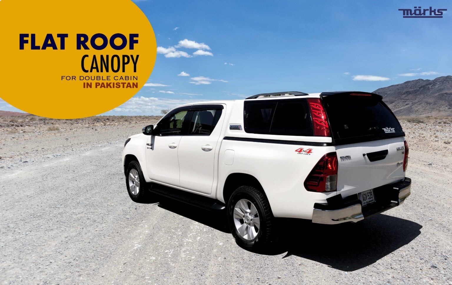 Flat Roof Canopy for Double Cabin - %sitename