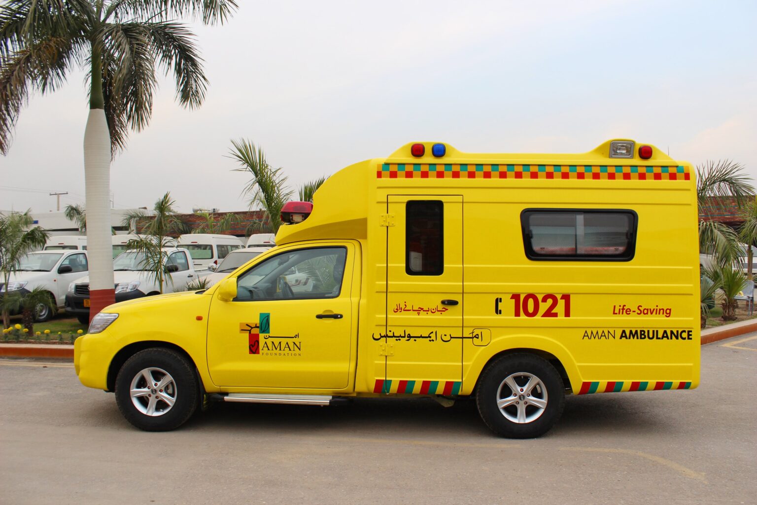 Hilux Ambulance (Double Cabin Canopy) - Marks